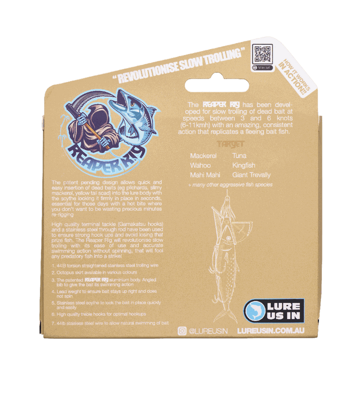 The Reaper Rig - bringing your dead bait back to life when trolling ...